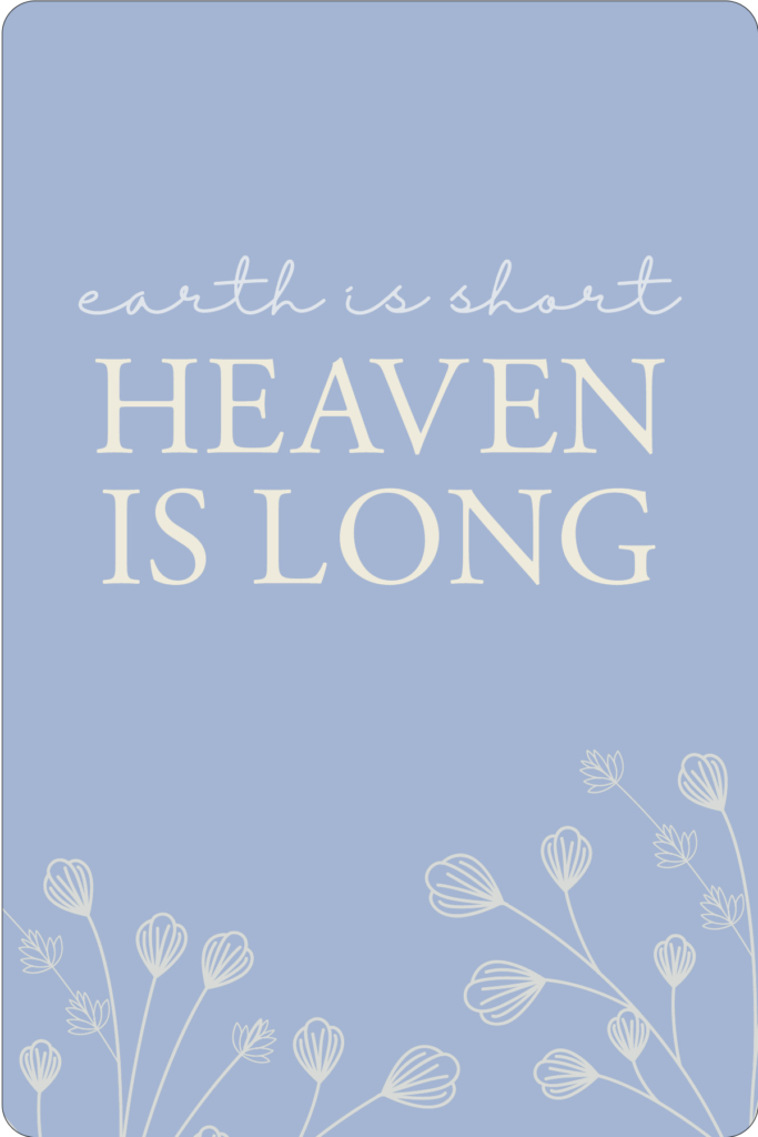 "Heaven Hope" Declaration Cards [10-pack, plus shipping] - Jennifer ...